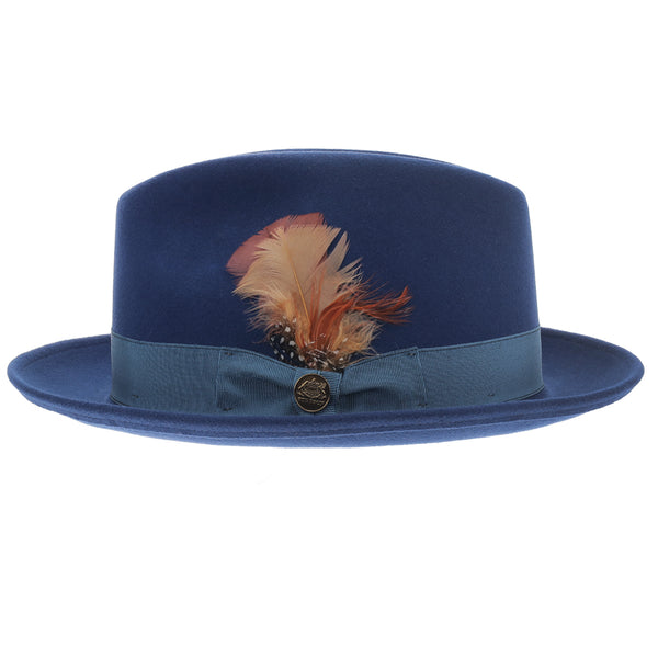 NEW Stetson Denzel Designer Fur Wool Fedora Hat | 2024 Winter Collecti