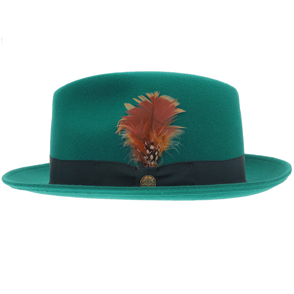 NEW Stetson Denzel Designer Fur Wool Fedora Hat