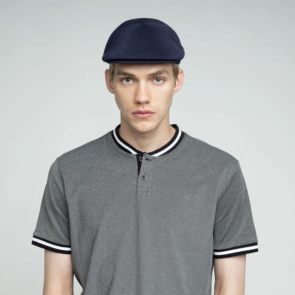 Kangol Bamboo 507 Straw Flat Cap