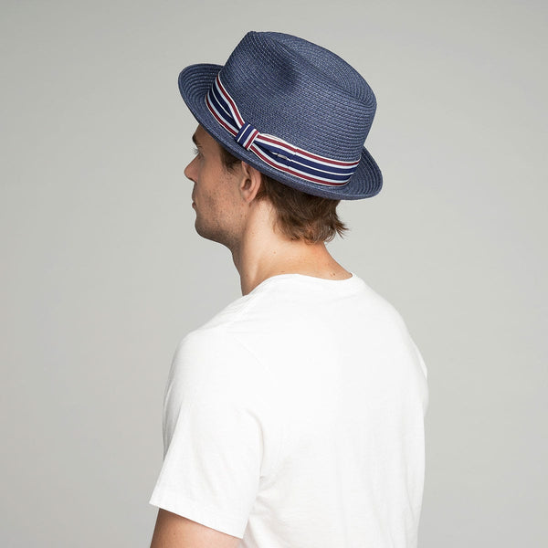 Salem - Bailey Poly Braid Toyo Straw Fedora Hat – Fashionable Hats