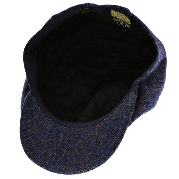 Evanston Dobbs Wool Ivy Cap Made in Italy, blue