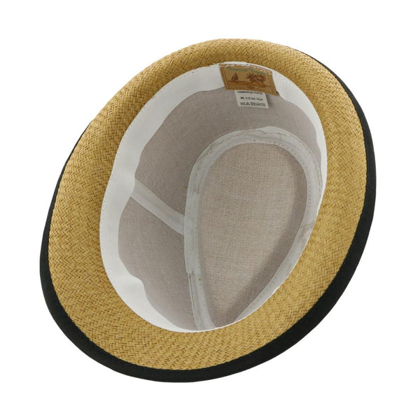 Ego DPC LS172 Ivory Matte Toyo Straw Fedora Hat – Fashionable Hats