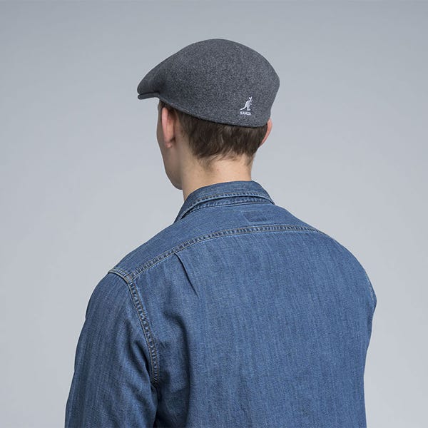 504 - Kangol Wool Flat Cap – Fashionable Hats